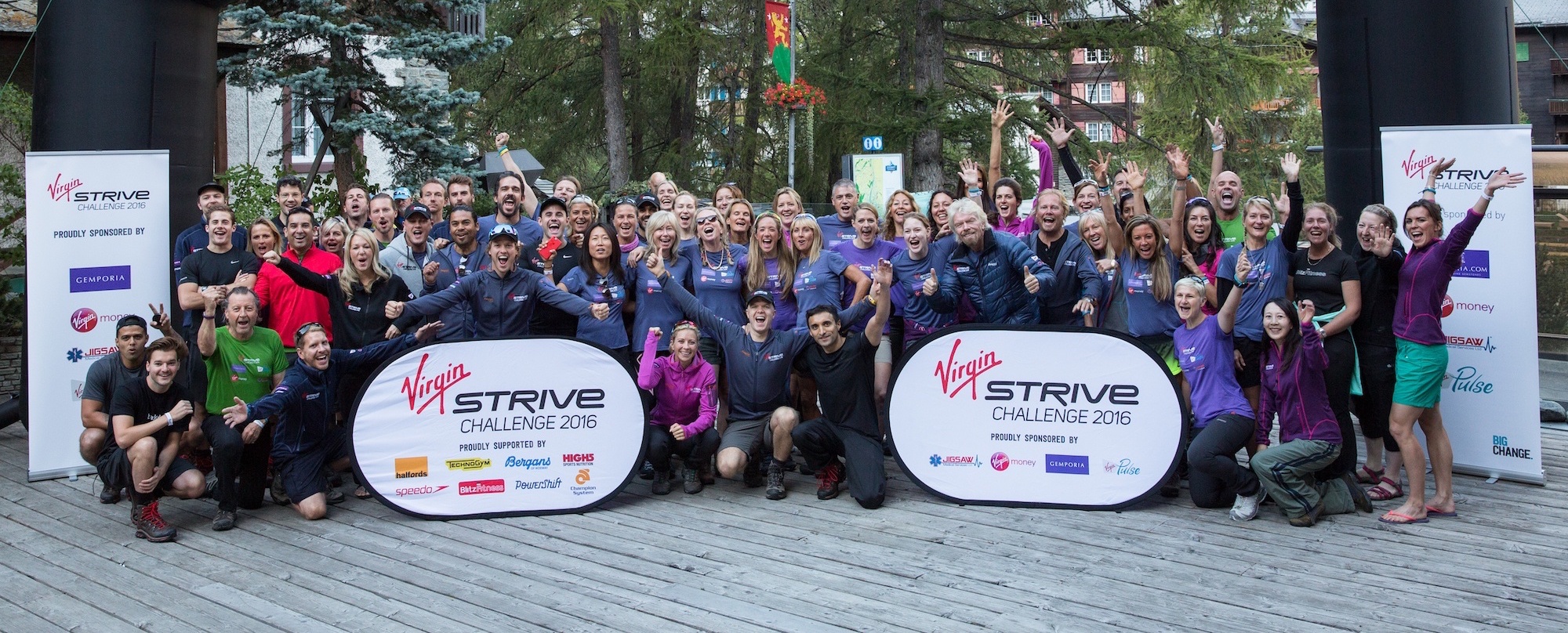 Proudly Sponsored by Virgin - Virgin Strive Challenge